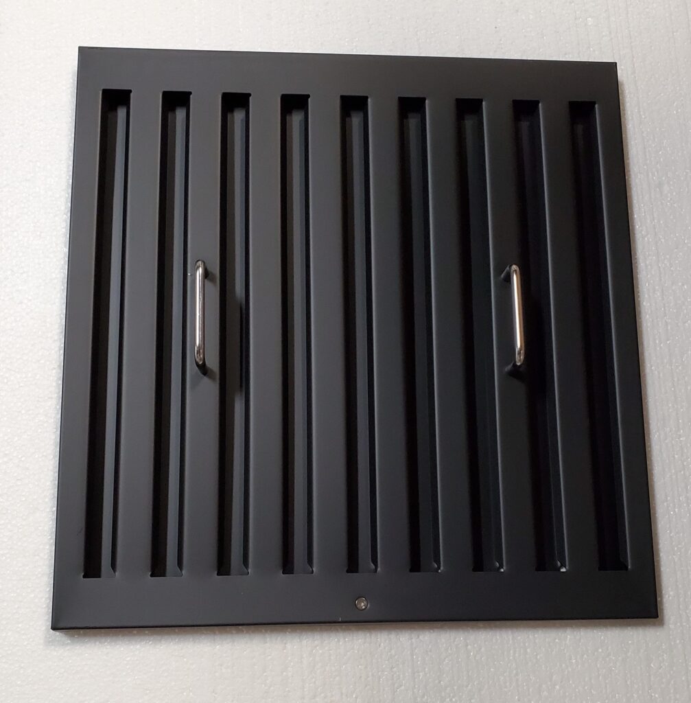 BFU17MB - MATTE BLACK BAFFLE FILTER | Cyclone